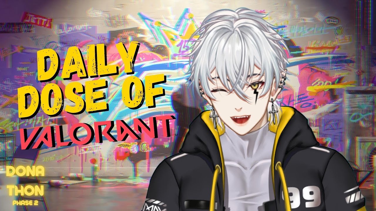 【DONATHON #44】VTUBER INI MELAKUKAN DAILY VALORANT 😆⚡ - YouTube