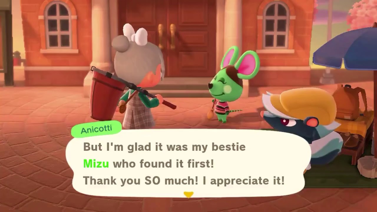 Giving a Villager their flea back 😹 Animal Crossing - YouTube