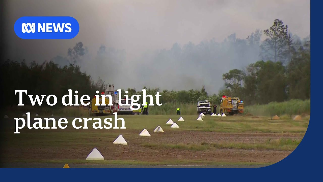 Two men killed in fiery light plane crash on the northern Gold Coast ...