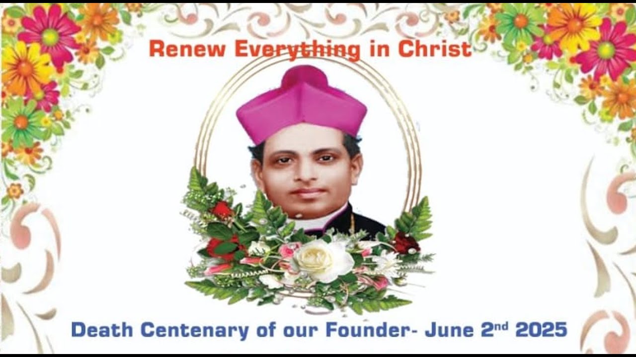 Venerable Mar Thomas Kurialacherry a Man of Holy Eucharist,Founder of ...