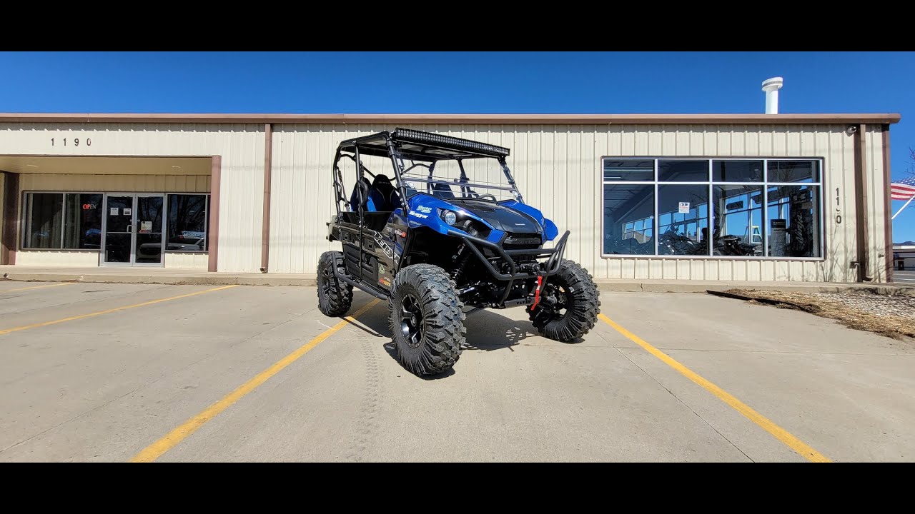 *SOLD* NEW 2022 Kawasaki Teryx-4 "Indominus Rex" Hester Edition build ...