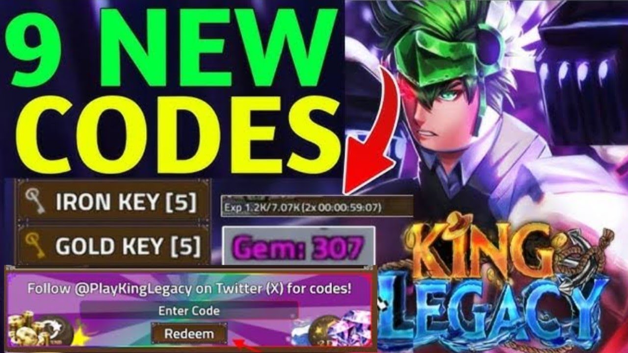⚠️ JUNE!2025🔥 CODES 🎉 KING LEGACY ROBLOX CODES 2025 -WORKING CODE KING LEGACY CODE JUNE 2025🎁 ...