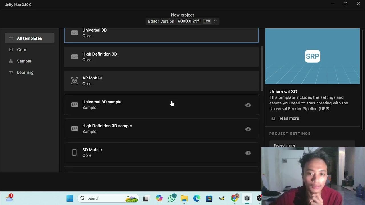 Tutorial instalasi aplikasi Unity - YouTube