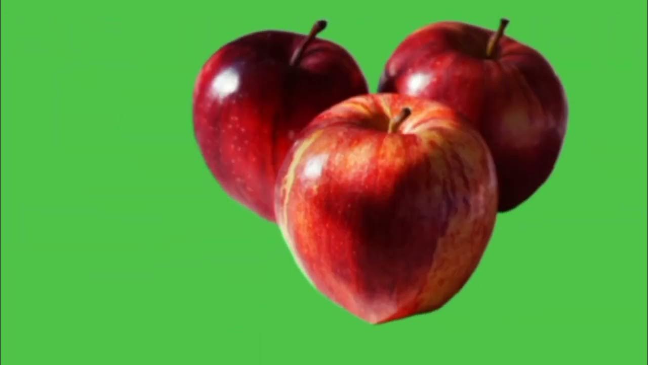 Apple green screen video no copyright free to use - YouTube