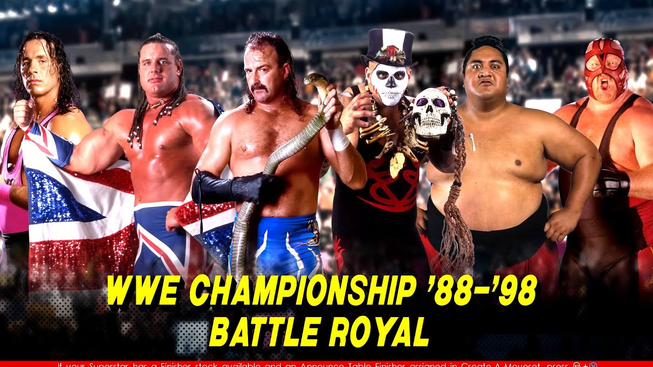 WWE 2K22 Vader vs Yokozuna vs Bret Hart vs Papa Shango vs Jake Roberts ...