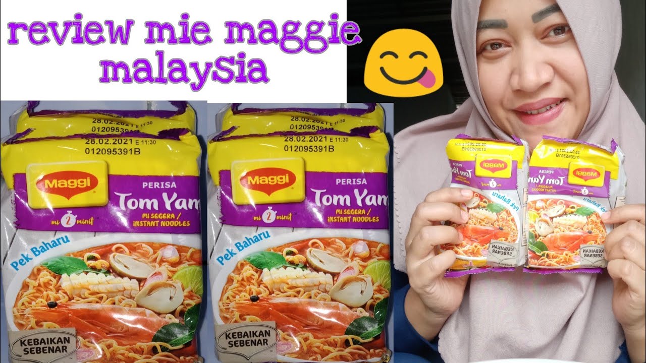REVIEW MIE MAGGIE MALAYSIA - YouTube