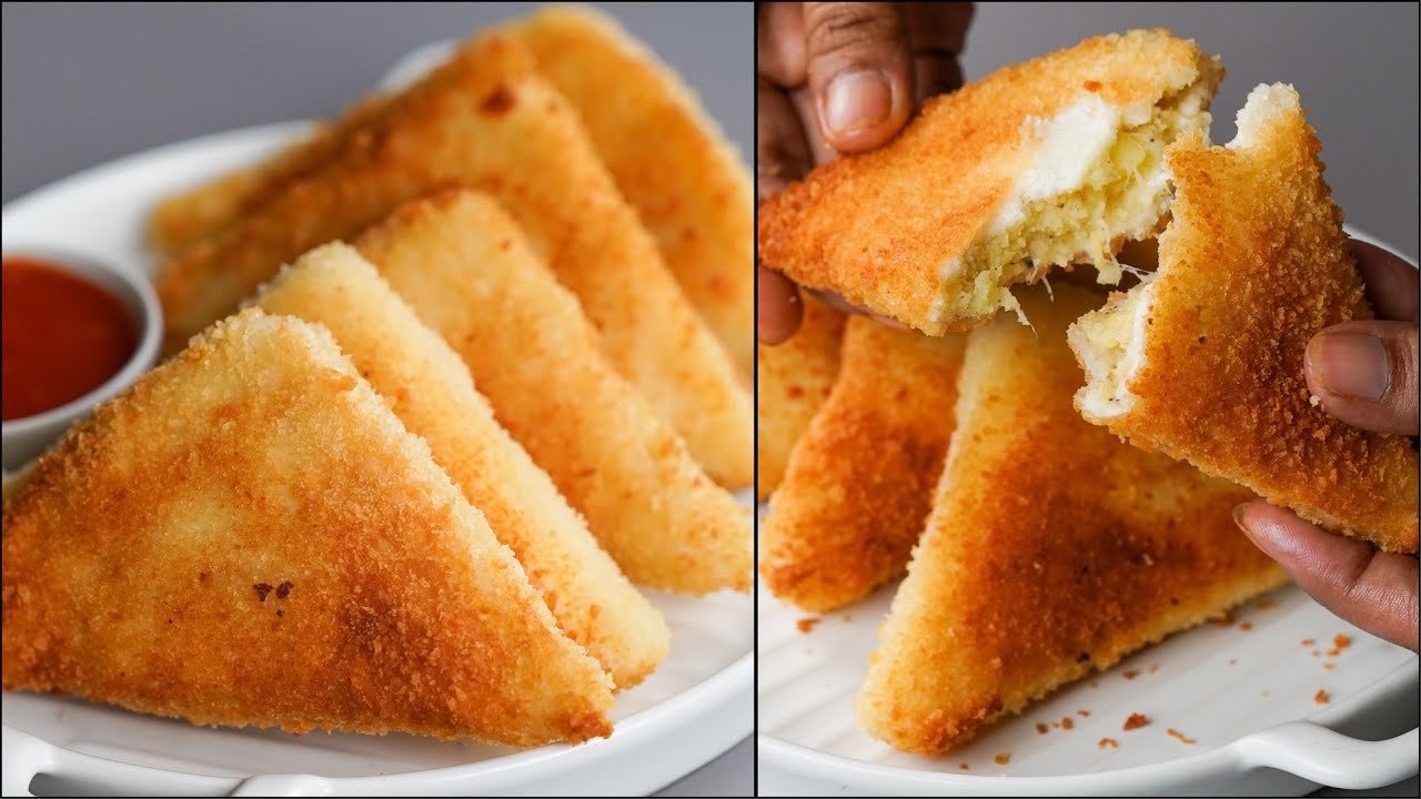 Potato Bread Patties | Easy Kids Tiffin Recipe | Lunchbox Recipe ...