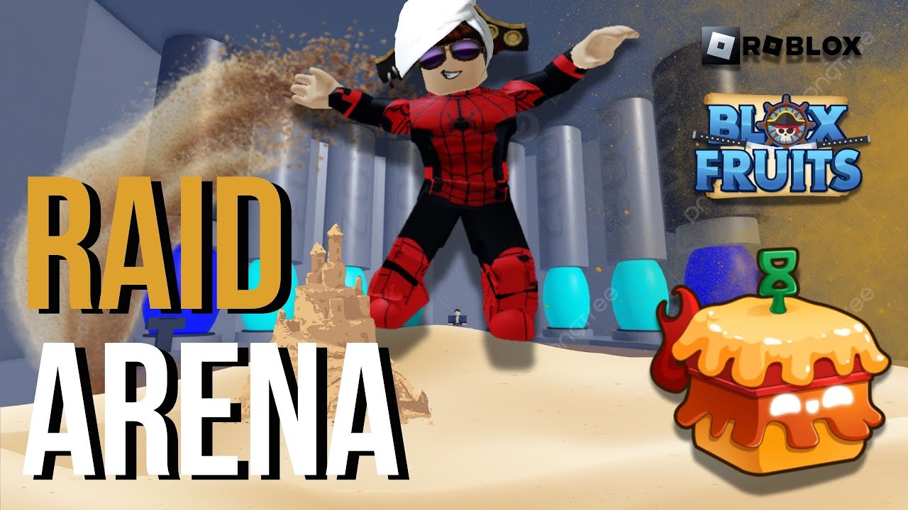 🏜️ ¡RAID ARENA - Todas las islas! ¿fruta OP que nadie descubre? 🐲 Blox ...