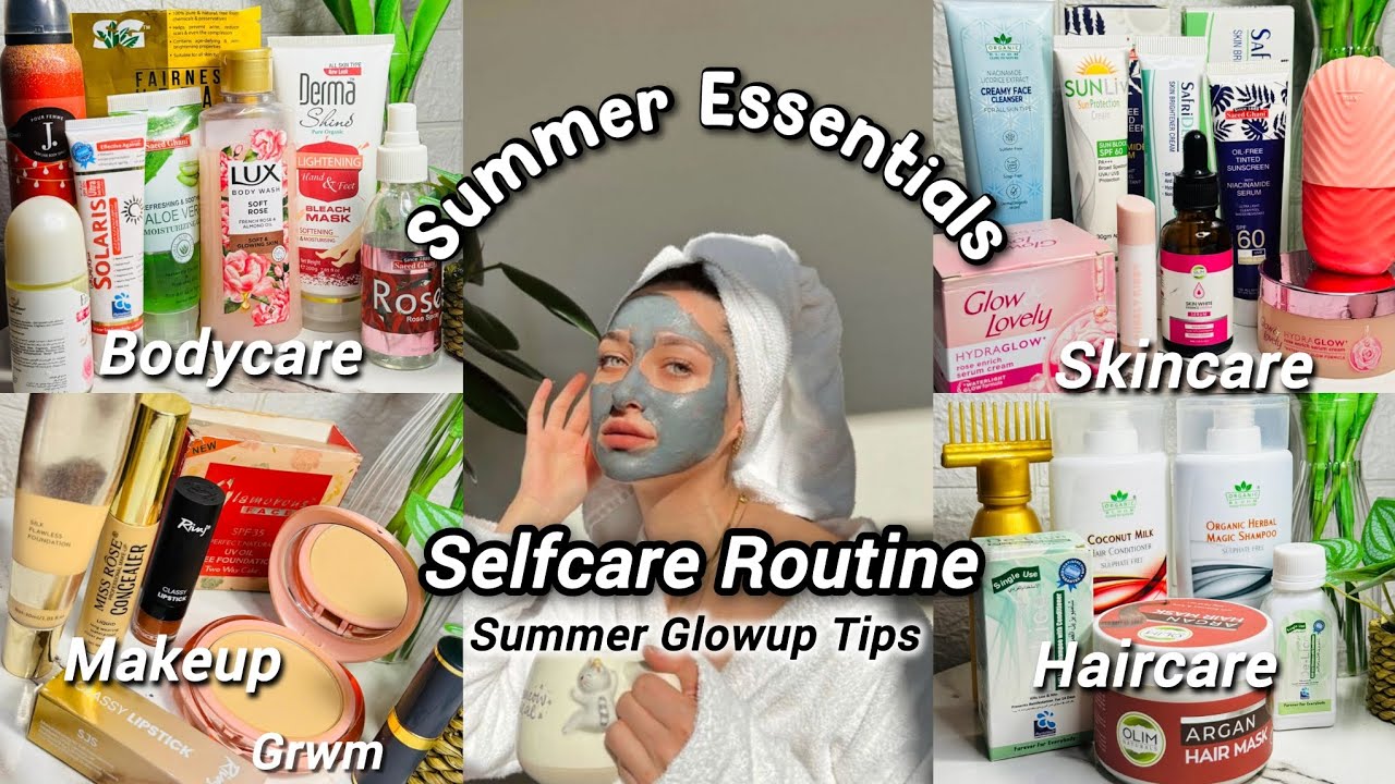 Summer glow up 🌞| Selfcare routine | summer essentials | Tips every girl must know | summer ...