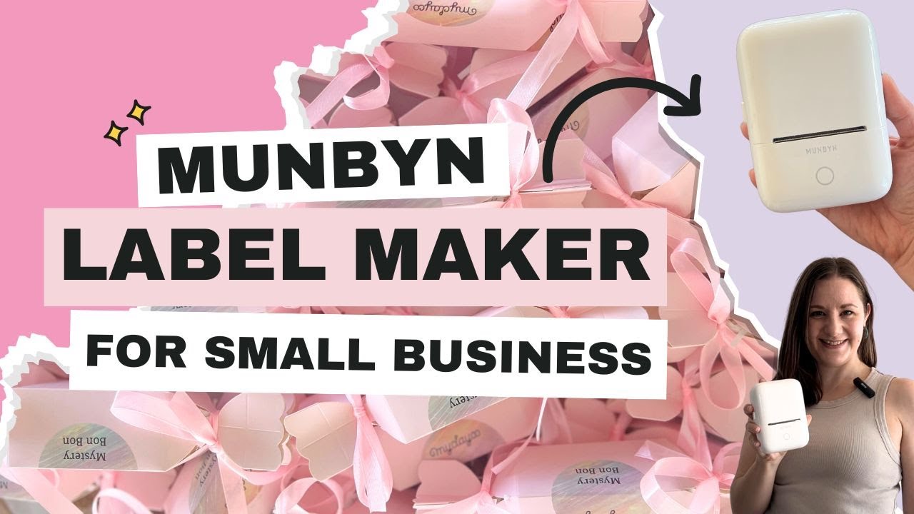 Munbyn Thermal Label Maker - Unboxing, How To and Review - YouTube