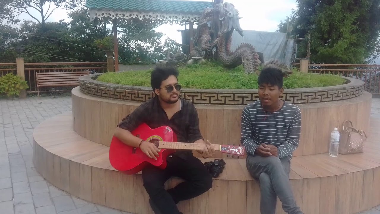 atif aslam #Jena Jena song cover# by# karma tenzing - YouTube