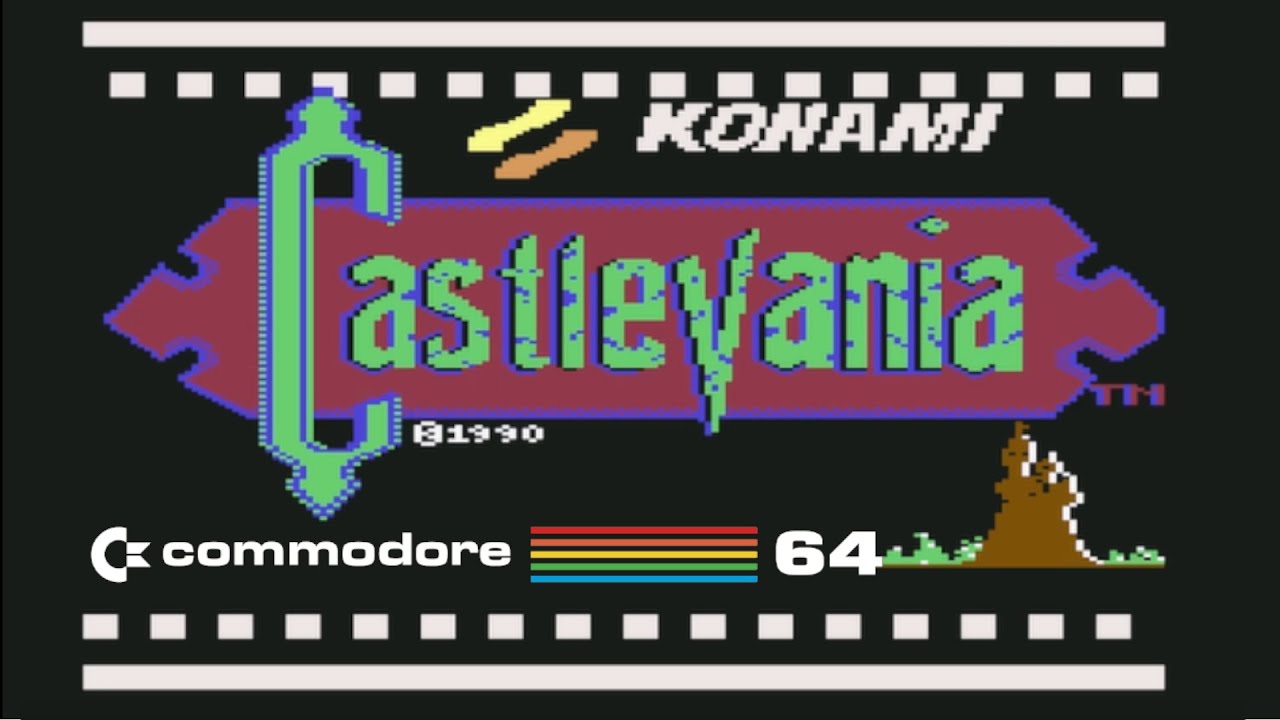 Castlevania (1990) Commodore 64 Port Gameplay - YouTube