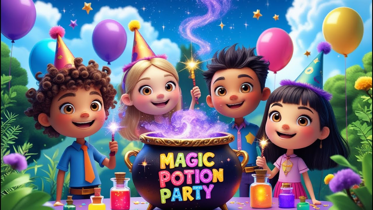 "Magic Potion Party" is a fun, whimsical kids' song that invites little ...