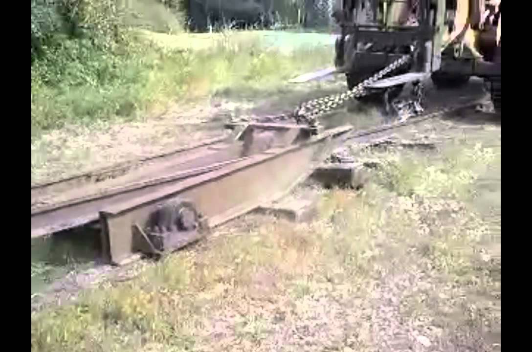 Railroad Removal Equipment For sale - YouTube