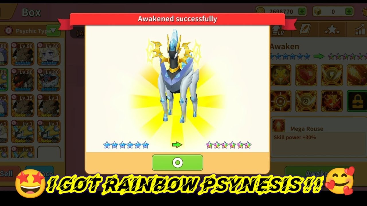 I DID IT ! I GOT RAINBOW STAR PSYNESIS | Blockman Go || Trainer arena ...
