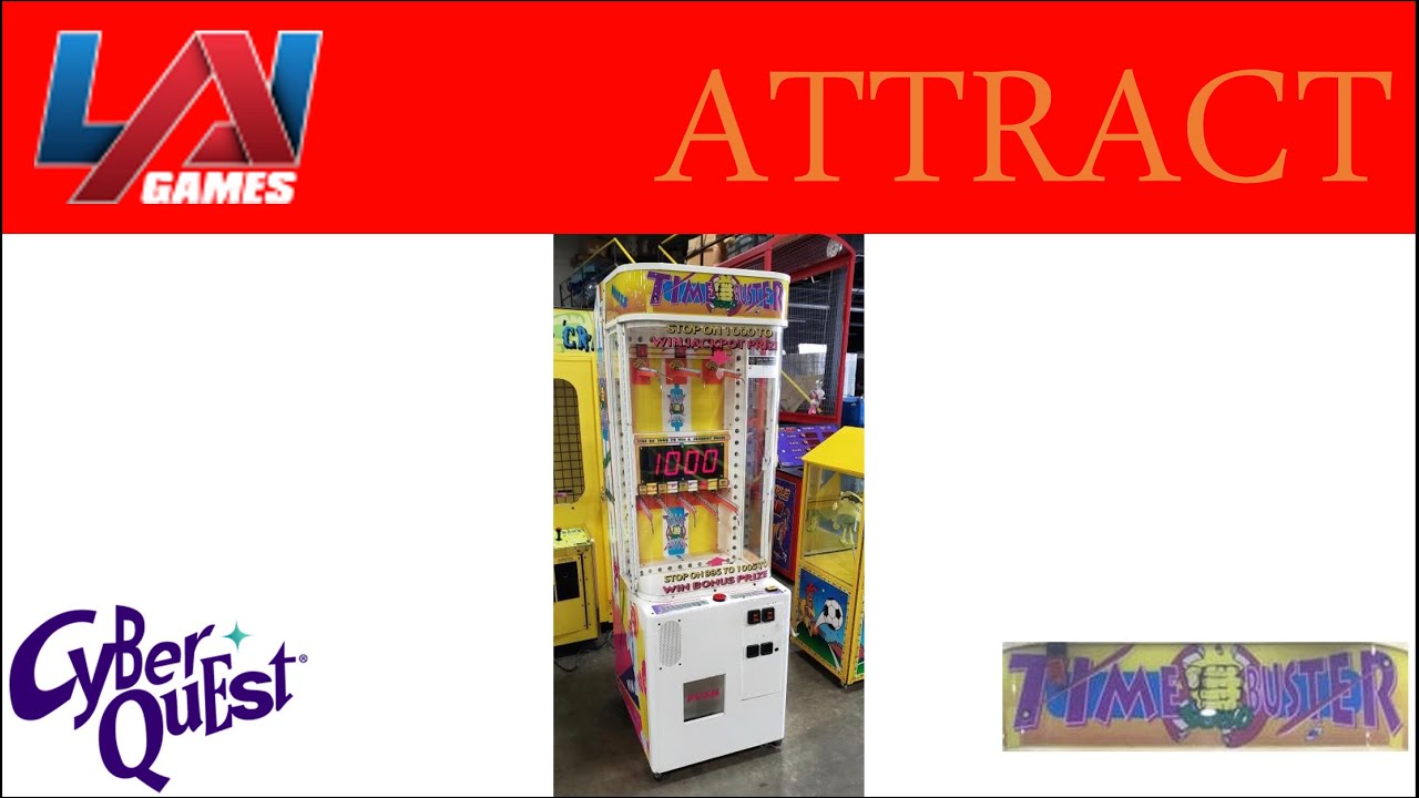 Time Buster - Attract Mode - YouTube