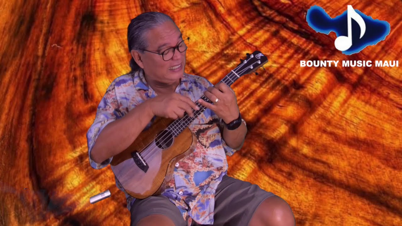 Benny Uyetake with Kanilea K-2T-Prem @ Bounty Music Maui - YouTube