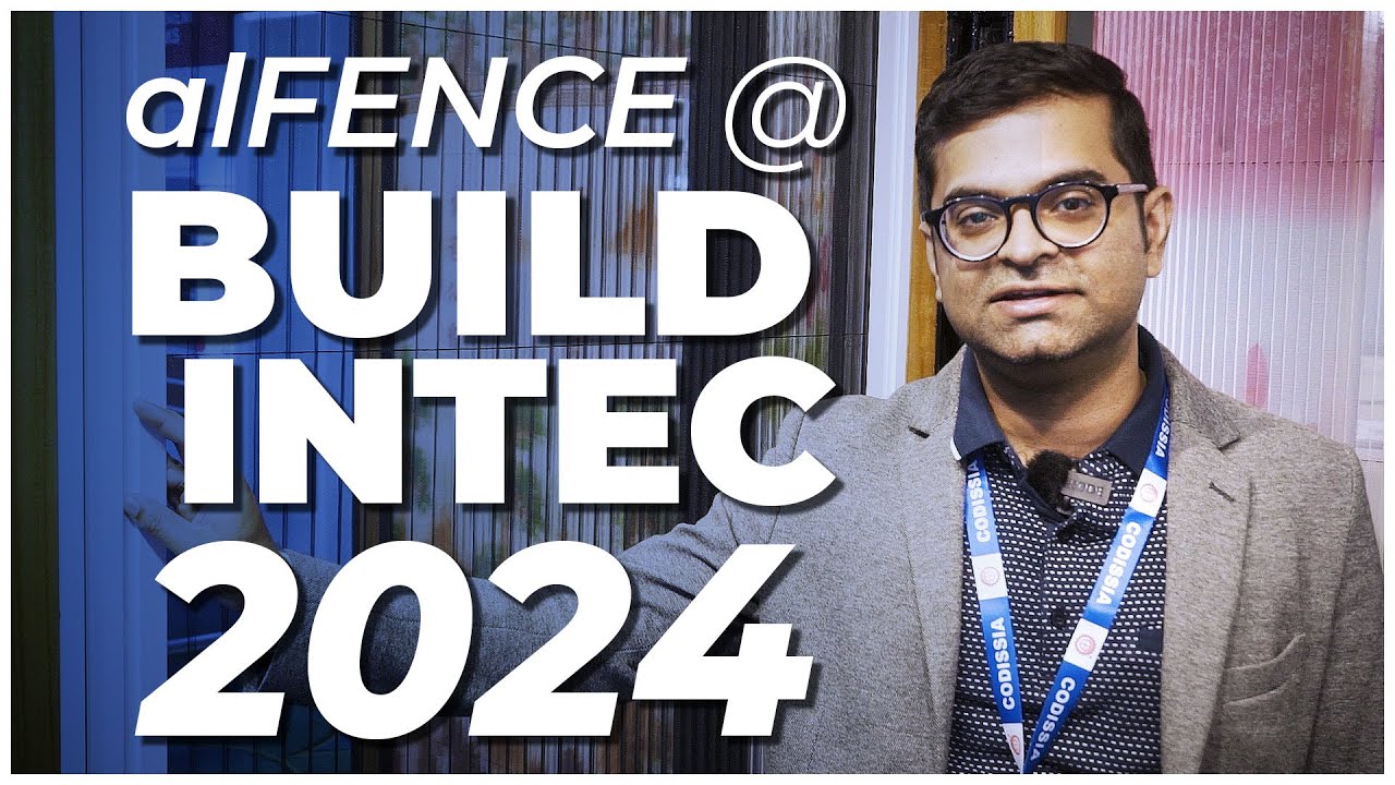 alFENCE insect Screen System at Build Intec 2024. Highlights and New Products Launch. - YouTube