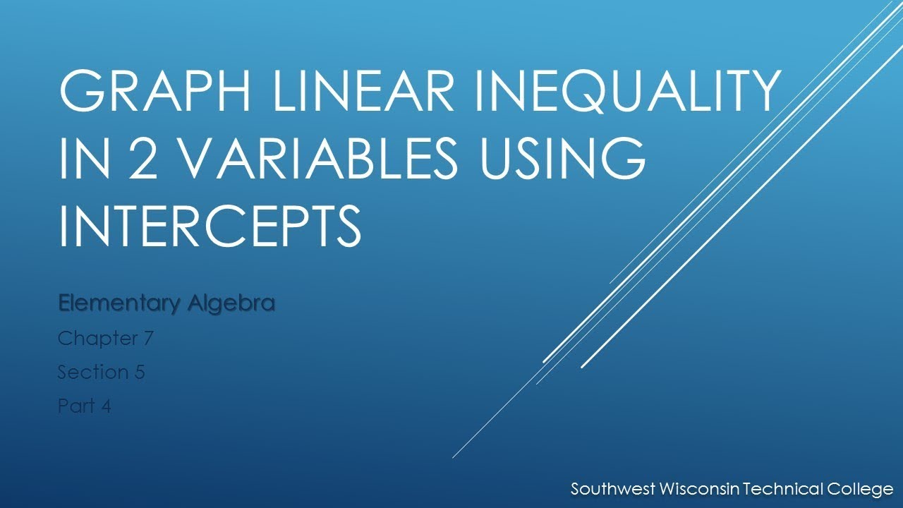 Graph Linear Inequality In Two Variables Using Intercepts Elementary graph-linear-inequality-in-two-variables-using-intercepts-elementary