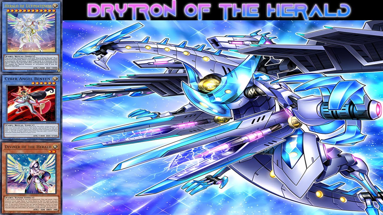 drytron herald deck 2024-yugioh master duel - YouTube