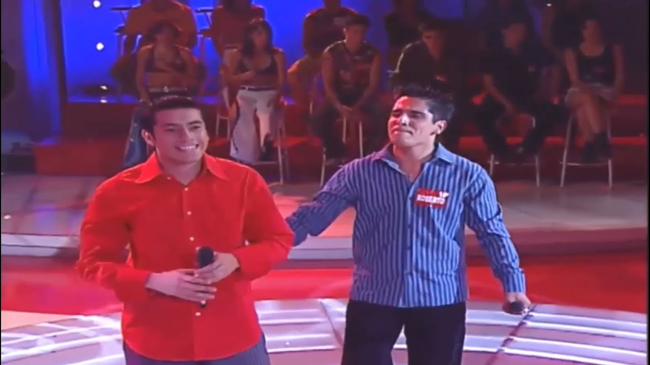 Roberto Olea y Leandro Martínez - Un Beso Y Una Flor (Rojo 2003) - YouTube
