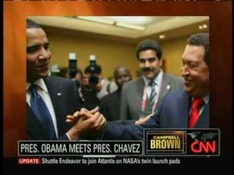 Barack Obama Meets With Hugo Chavez From CNN **Exclusive** - YouTube