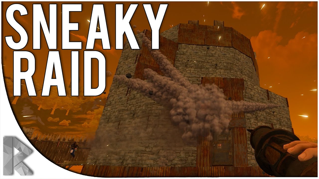 SNEAKY WATER RAID! (Part 1) - Rust Gameplay (S3P9) - YouTube