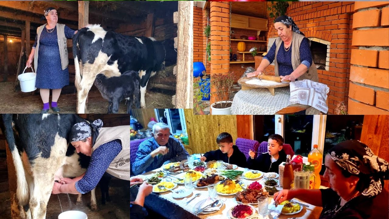 GRANDMA COOKED HALVA FOR THE SOULS OF THE MARTYRS - YouTube