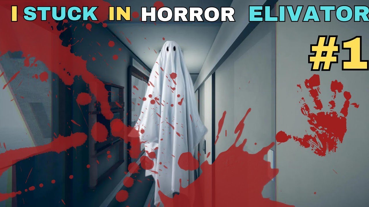 I GOT TRAPPED IN THE HAUNTED ELEVATOR | THE SECRET ELEVATOR HORROR GAME ...