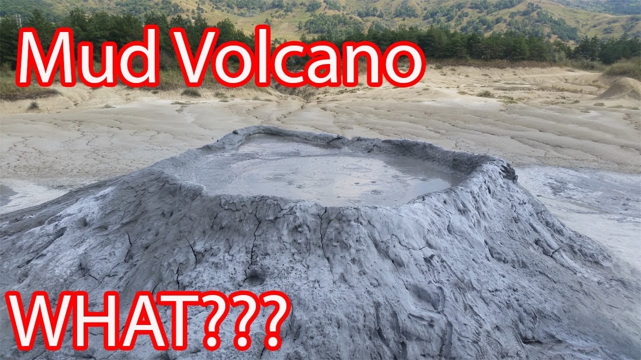 Mud Volcano Eruption - YouTube