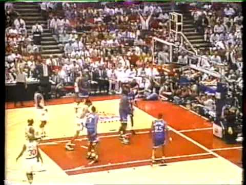 1995 NBA finals game 4(part 1) - YouTube