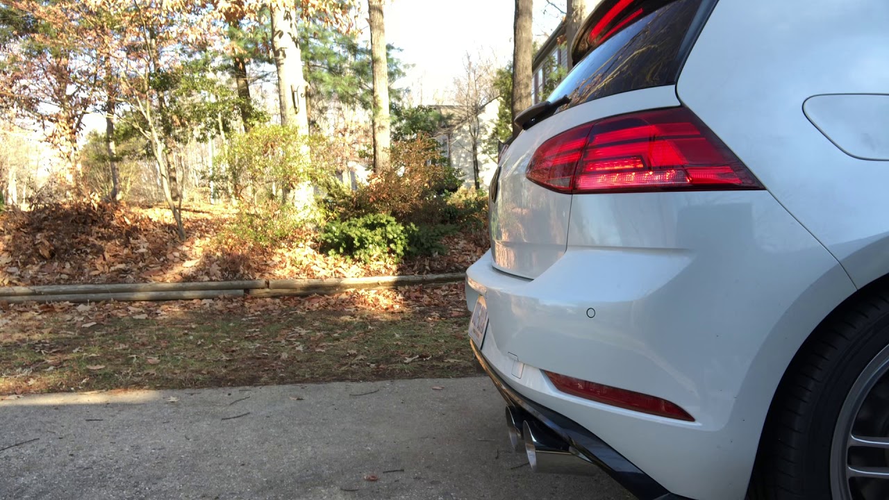 XForce Catback Mk7.5 Golf R Cold start - YouTube