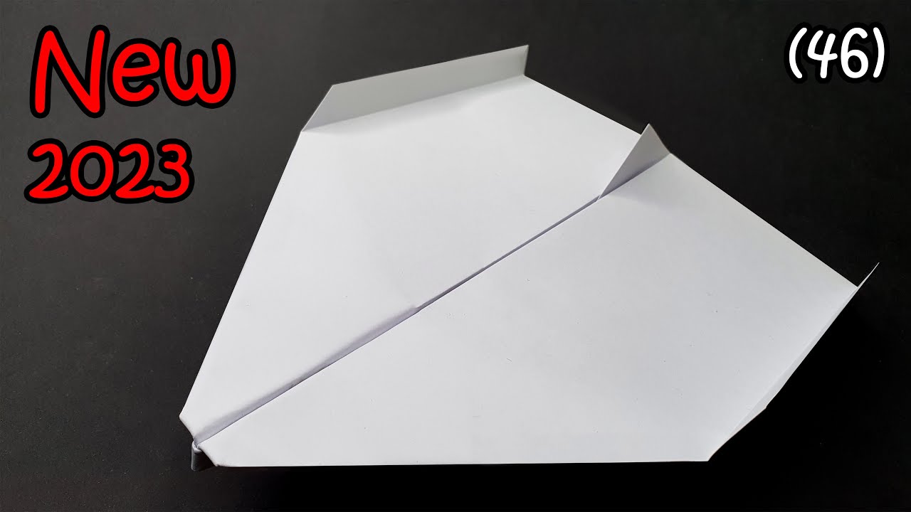 How to make a new paper plane 2023 || Paper plane 286 - YouTube