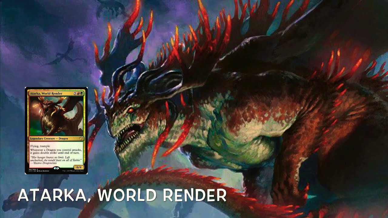 Commander Quick Take - Atarka, World Render - YouTube