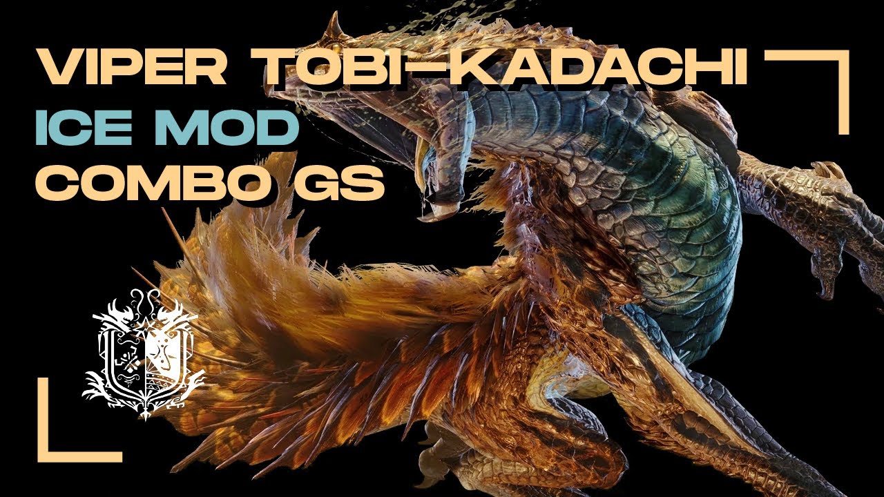 Combo Greatsword vs Viper Tobi Kadachi in Monster Hunter World Iceborne ...