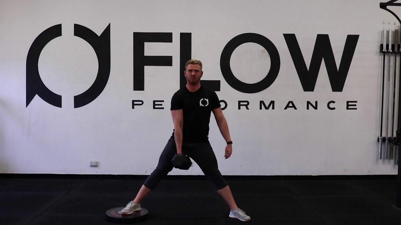 Crossbody Deficit Lateral Lunge - YouTube