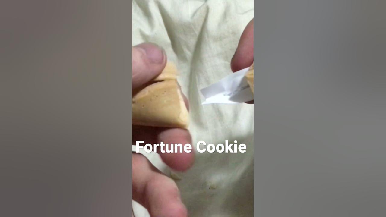 Fortune Cookie - YouTube