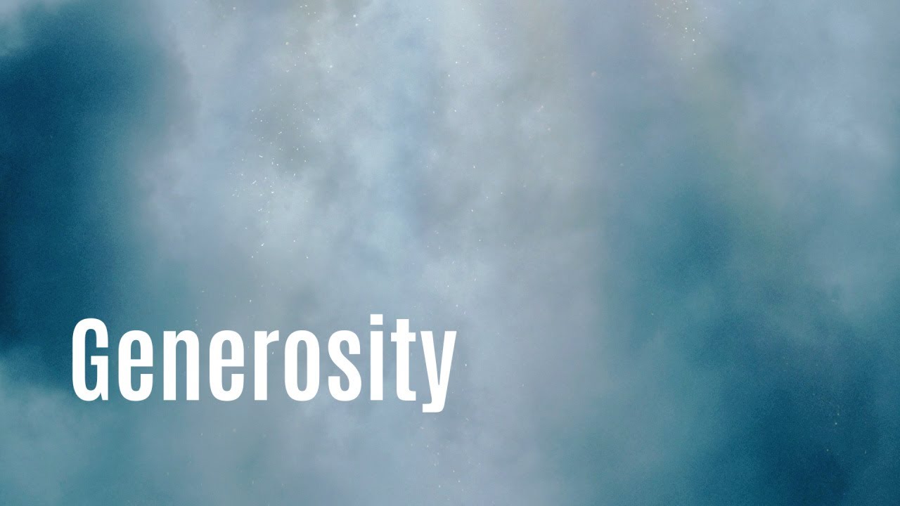7/24/2022 - Generosity (Jonathan Reinhard) - YouTube