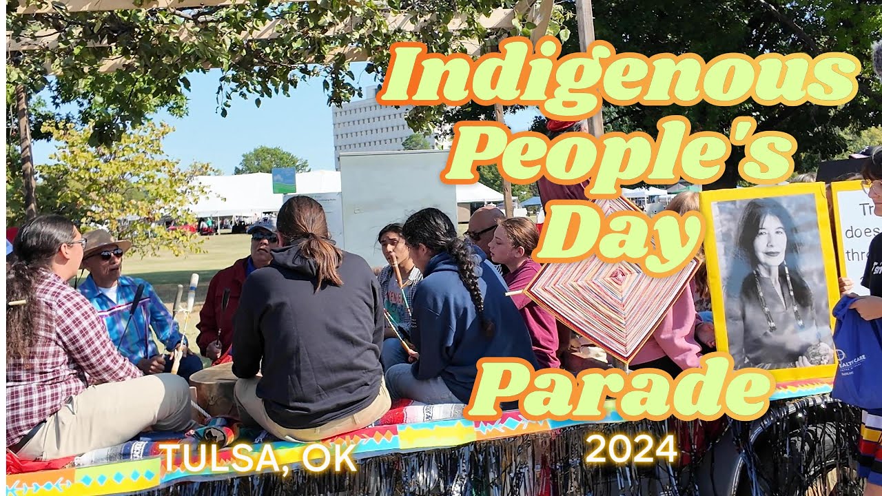 Tulsa, OK Indigenous People's Day Parade 2024 - YouTube
