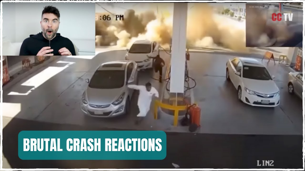 Car CRASH Compilations (America) - Reactions - YouTube