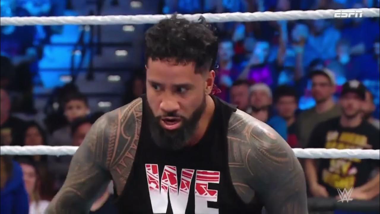 Los Usos Vs Braun Strowman Y Ricochet Parte 2 Wwe Smackdown 10 De