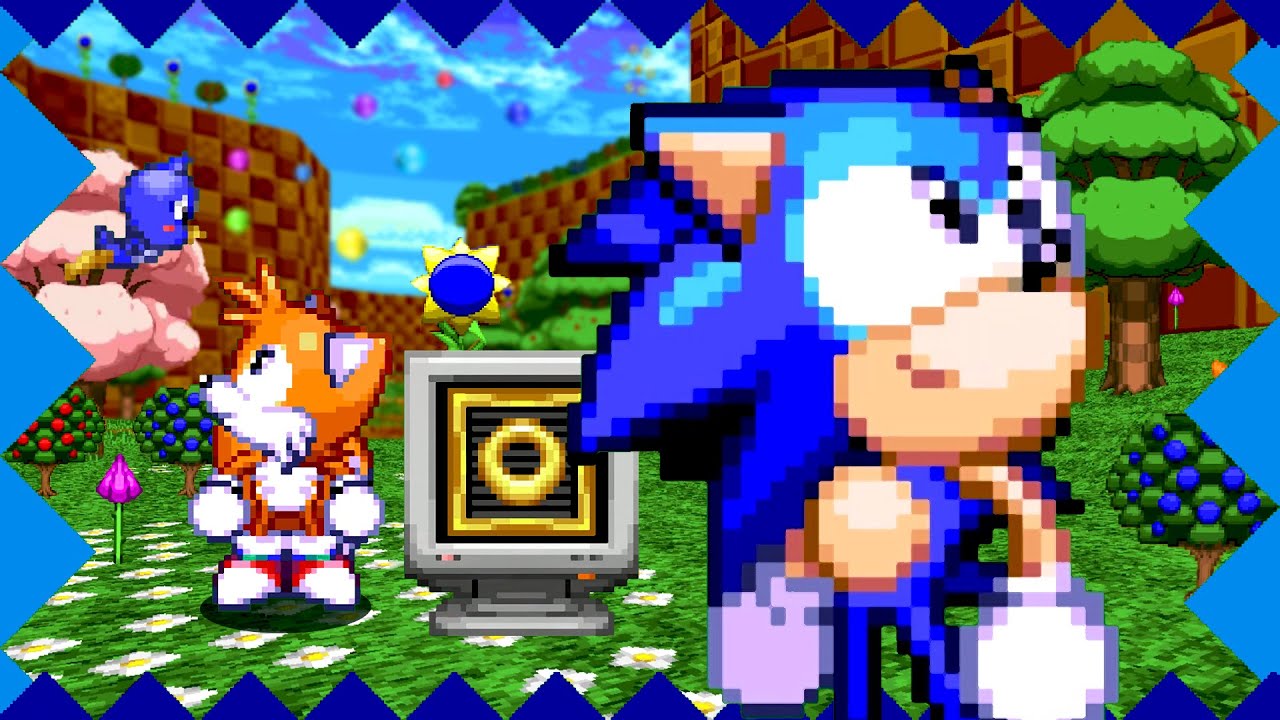 Sonic Robo Blast 2: Pointy Sonic & Fluffy Tails - YouTube