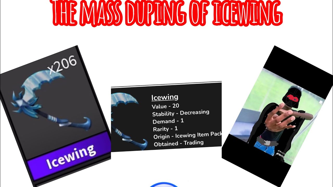 Icewing got mass duped, and I got 206 of them! - YouTube