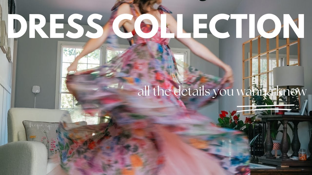 Everything You Want to Know About my Dress Collection! - YouTube