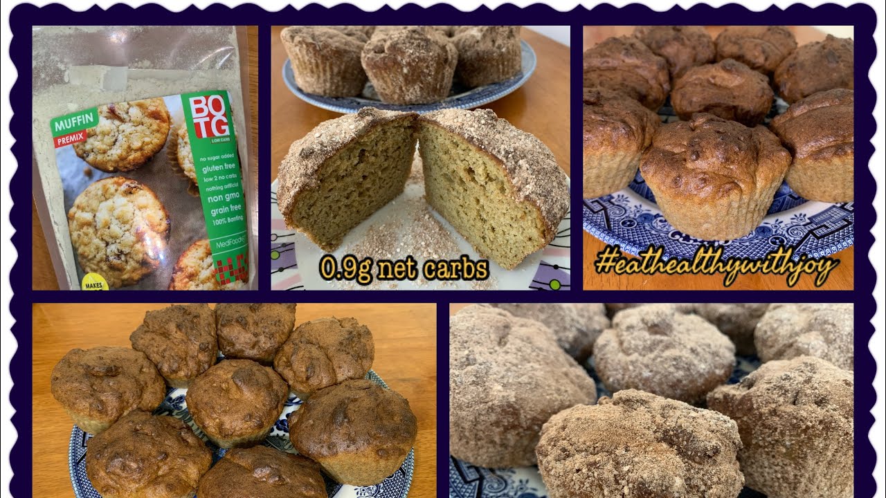 BOTG (Keto & Banting friendly) Cinnamon Sugar Muffins - YouTube