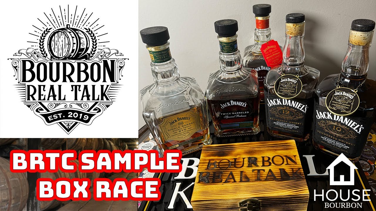 Bourbon Real Talk Jack Daniels Sample Box Race! - YouTube