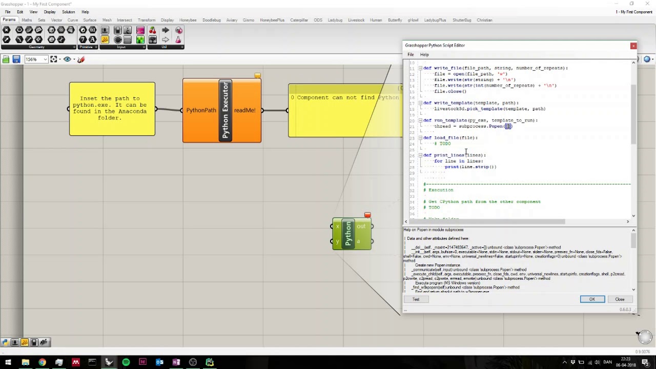 Create Your Own Grasshopper Component With Livestock3d Youtube 4884