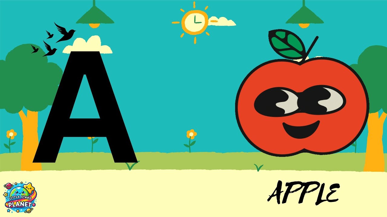 ABC Cartoon Video 🎨 | Toddler Learning ABC Songs 🎵 | Learning ABC for ...