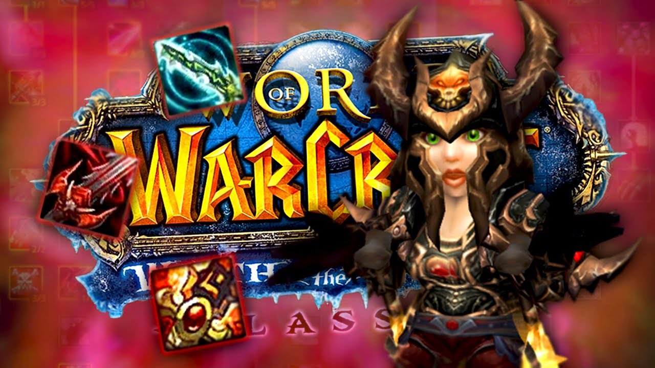 (WOTLK Classic) Blood Tank DPS Talent Tree Build! - YouTube